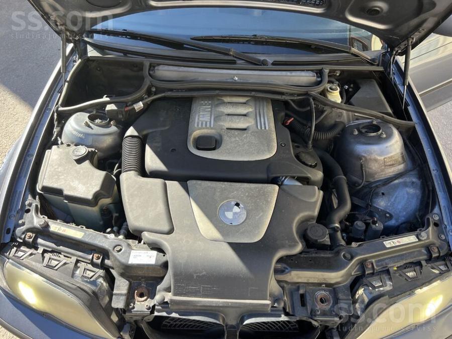 Grey BMW 320 2002 in Riga, with an engine capacity of 2.00 L and mileage of 312 thousand km for 1000 €, photo 14 on AUTOMOTO.COM.LV