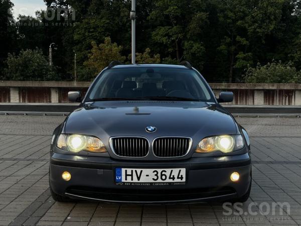 Серый БМВ 320 2002 в Рига, объемом двигателя 2.00 л и пробегом 313 тыс. км за 2400 €, фото 1 на AUTOMOTO.COM.LV