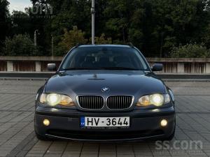 Pelēks BMW 320 2002 Rīga, ar dzinēja tilpumu 2.00 L un nobraukumu 313 tūkst. km par 2400 €, foto  vietnē AUTOMOTO.COM.LV
