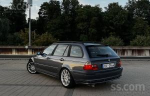 Grey BMW 320 2002 in Riga, with an engine capacity of 2.00 L and mileage of 313 thousand km for 2400 €, photo 14 on AUTOMOTO.COM.LV