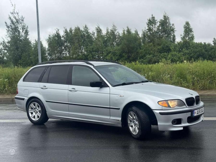 Pelēks BMW 320 2002 Viļņa, ar dzinēja tilpumu 2.00 L un nobraukumu 258 tūkst. km par 2000 €, foto 5 vietnē AUTOMOTO.COM.LV
