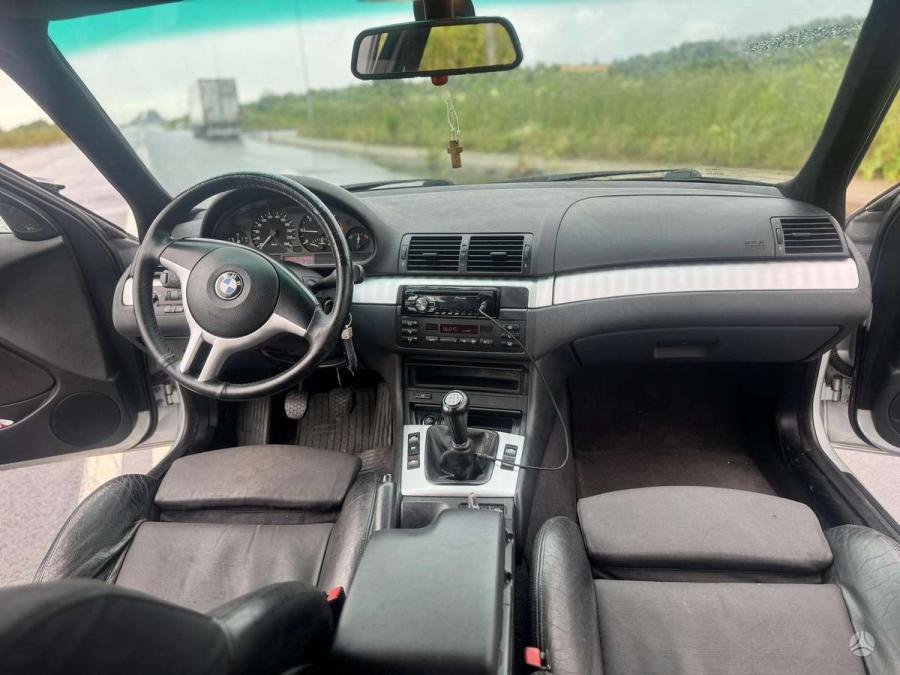 Pelēks BMW 320 2002 Viļņa, ar dzinēja tilpumu 2.00 L un nobraukumu 258 tūkst. km par 2000 €, foto 14 vietnē AUTOMOTO.COM.LV