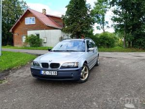 Grey BMW 320 2002 in Jurmala, with an engine capacity of 2.00 L and mileage of 413 thousand km for 1450 €, photo 5 on AUTOMOTO.COM.LV