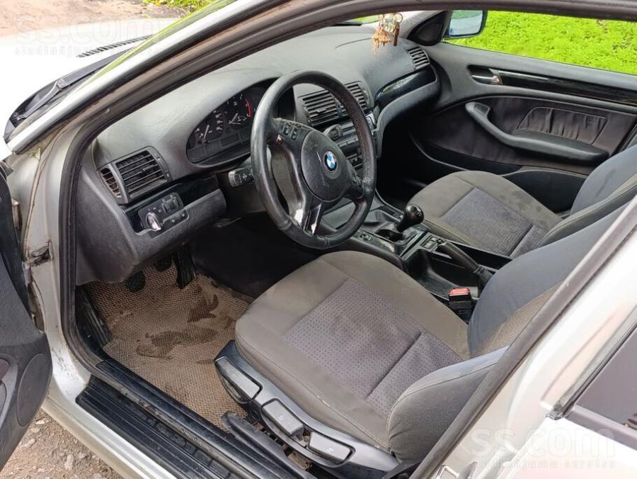 Pelēks BMW 320 2002 Jūrmala, ar dzinēja tilpumu 2.00 L un nobraukumu 413 tūkst. km par 1400 €, foto 6 vietnē AUTOMOTO.COM.LV