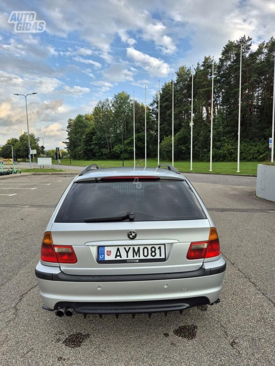 Grey BMW 320 2002 in Vilnius, with an engine capacity of 2.00 L and mileage of 329 thousand km for 2550 €, photo 4 on AUTOMOTO.COM.LV