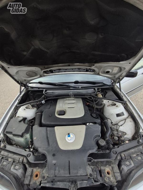 Grey BMW 320 2002 in Vilnius, with an engine capacity of 2.00 L and mileage of 329 thousand km for 2550 €, photo 10 on AUTOMOTO.COM.LV