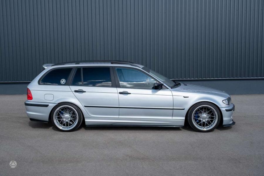Pelēks BMW 320 2002 Mažeikiai, ar dzinēja tilpumu 2.00 L un nobraukumu 325 tūkst. km par 3900 €, foto 5 vietnē AUTOMOTO.COM.LV