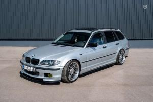 Pelēks BMW 320 2002 Mažeikiai, ar dzinēja tilpumu 2.00 L un nobraukumu 325 tūkst. km par 3900 €, foto 8 vietnē AUTOMOTO.COM.LV