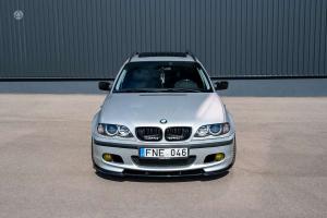 Pelēks BMW 320 2002 Mažeikiai, ar dzinēja tilpumu 2.00 L un nobraukumu 325 tūkst. km par 3900 €, foto 11 vietnē AUTOMOTO.COM.LV