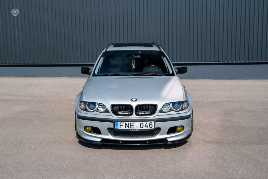 Pelēks BMW 320 2002 Mažeikiai, ar dzinēja tilpumu 2.00 L un nobraukumu 325 tūkst. km par 3900 €, foto 11 vietnē AUTOMOTO.COM.LV