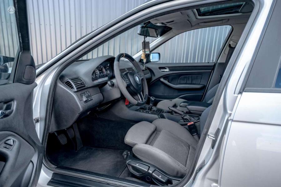 Pelēks BMW 320 2002 Mažeikiai, ar dzinēja tilpumu 2.00 L un nobraukumu 325 tūkst. km par 3900 €, foto 16 vietnē AUTOMOTO.COM.LV
