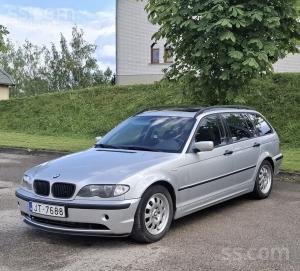 Grey BMW 320 2002 in Madona, with an engine capacity of 2.00 L and mileage of 332 thousand km for 2550 €, photo  on AUTOMOTO.COM.LV