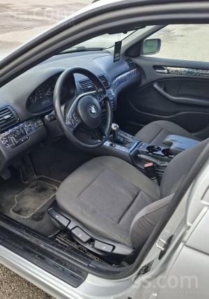 Grey BMW 320 2002 in Madona, with an engine capacity of 2.00 L and mileage of 332 thousand km for 2550 €, photo 8 on AUTOMOTO.COM.LV