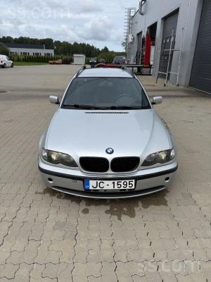 Grey BMW 320 2002 in Riga, with an engine capacity of 2.00 L and mileage of 450 thousand km for 1900 €, photo  on AUTOMOTO.COM.LV