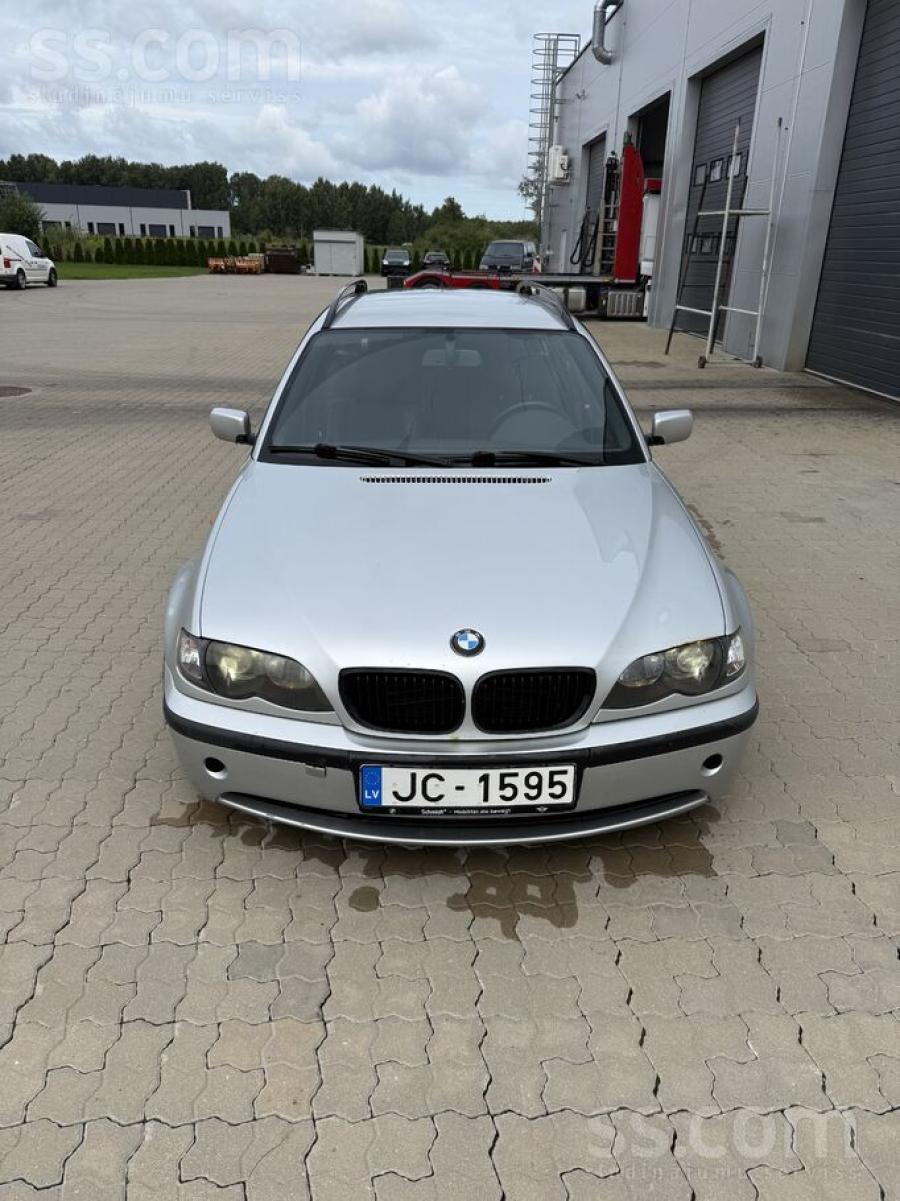 Grey BMW 320 2002 in Riga, with an engine capacity of 2.00 L and mileage of 450 thousand km for 1900 €, photo 1 on AUTOMOTO.COM.LV