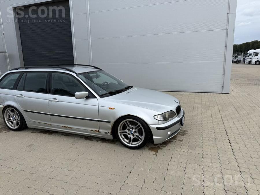 Grey BMW 320 2002 in Riga, with an engine capacity of 2.00 L and mileage of 450 thousand km for 1900 €, photo 4 on AUTOMOTO.COM.LV