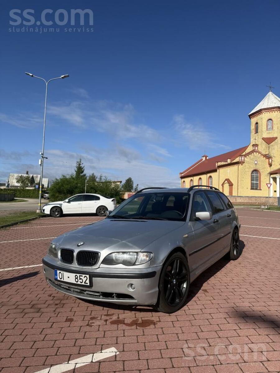 Grey BMW 320 2002 in Jekabpils, with an engine capacity of 2.00 L and mileage of 315 thousand km for 1100 €, photo 1 on AUTOMOTO.COM.LV