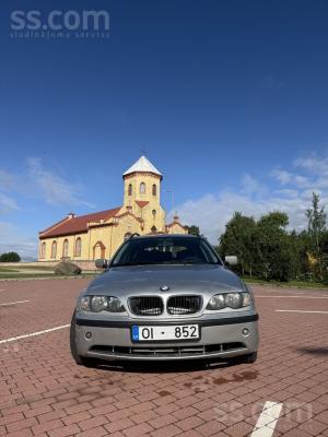 Grey BMW 320 2002 in Jekabpils, with an engine capacity of 2.00 L and mileage of 315 thousand km for 1100 €, photo 3 on AUTOMOTO.COM.LV