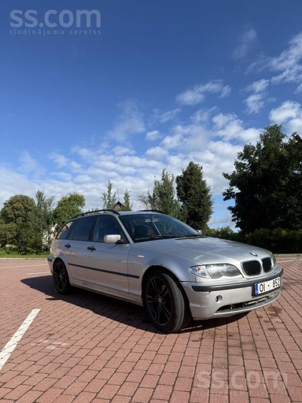 Grey BMW 320 2002 in Jekabpils, with an engine capacity of 2.00 L and mileage of 315 thousand km for 1100 €, photo 3 on AUTOMOTO.COM.LV