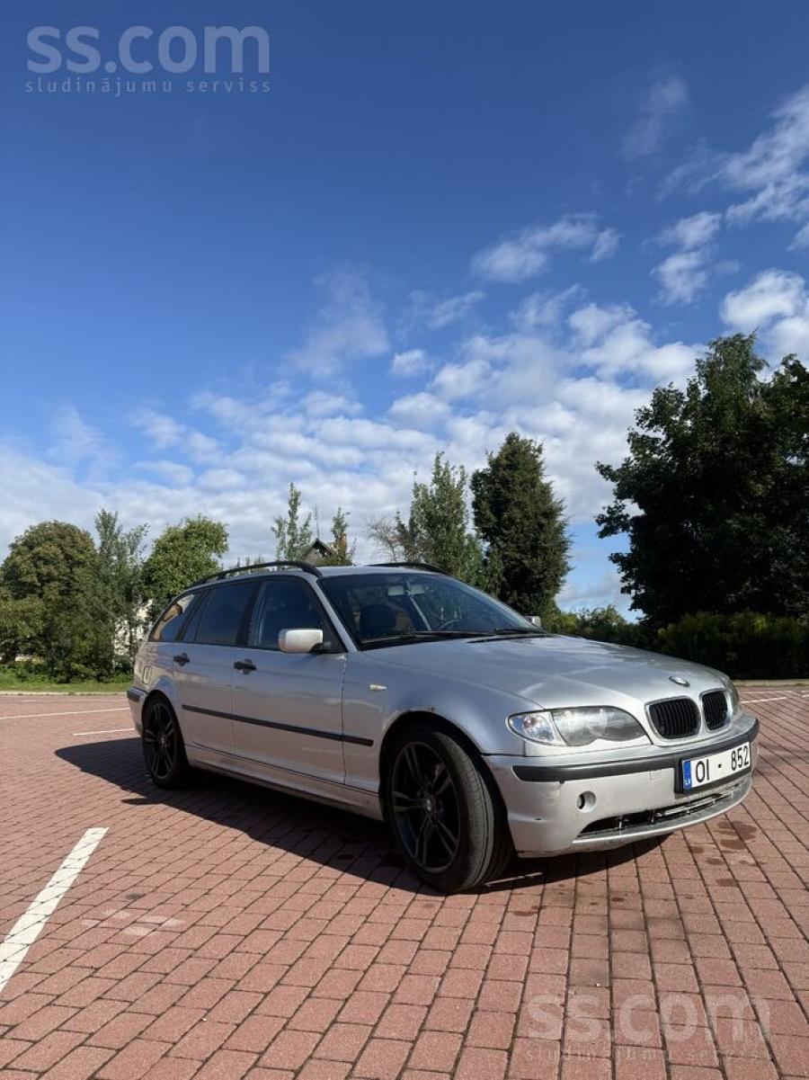 Grey BMW 320 2002 in Jekabpils, with an engine capacity of 2.00 L and mileage of 315 thousand km for 1100 €, photo 4 on AUTOMOTO.COM.LV