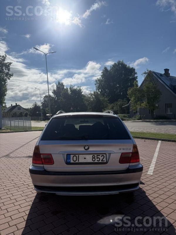 Grey BMW 320 2002 in Jekabpils, with an engine capacity of 2.00 L and mileage of 315 thousand km for 1100 €, photo 4 on AUTOMOTO.COM.LV