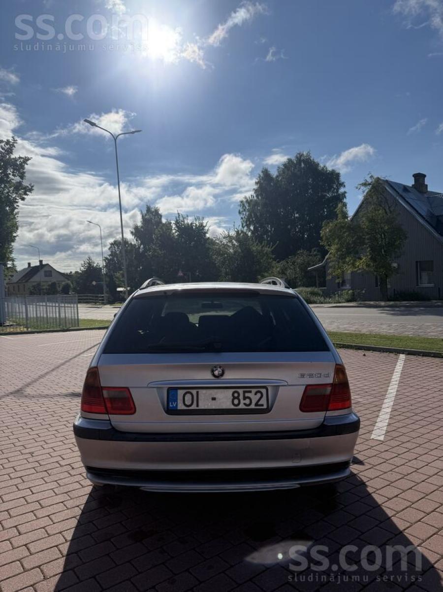 Grey BMW 320 2002 in Jekabpils, with an engine capacity of 2.00 L and mileage of 315 thousand km for 1100 €, photo 5 on AUTOMOTO.COM.LV