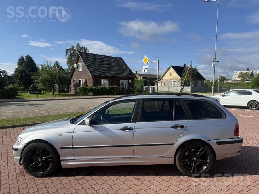 Grey BMW 320 2002 in Jekabpils, with an engine capacity of 2.00 L and mileage of 315 thousand km for 1100 €, photo 7 on AUTOMOTO.COM.LV