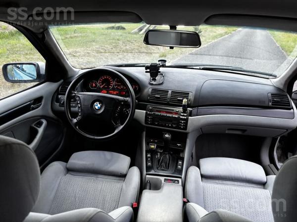 Pelēks BMW 320 2002 Cēsis, ar dzinēja tilpumu 2.00 L un nobraukumu 445 tūkst. km par 2500 €, foto 8 vietnē AUTOMOTO.COM.LV