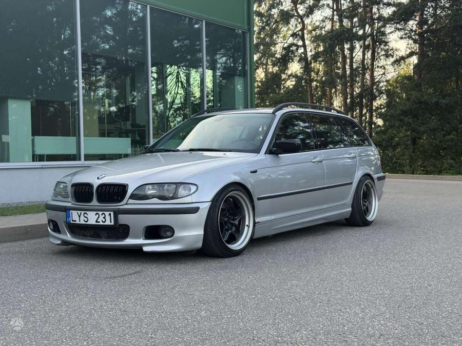 Pelēks BMW 320 2002 Viļņa, ar dzinēja tilpumu 1.95 L un nobraukumu 320 tūkst. km par 2950 €, foto 1 vietnē AUTOMOTO.COM.LV