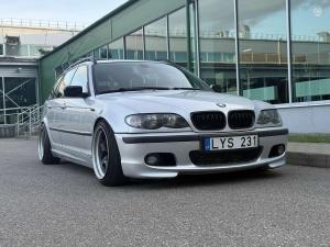 Pelēks BMW 320 2002 Viļņa, ar dzinēja tilpumu 1.95 L un nobraukumu 320 tūkst. km par 2950 €, foto 3 vietnē AUTOMOTO.COM.LV