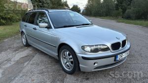 Grey BMW 320 2002 in Riga, with an engine capacity of 2.00 L and mileage of 281 thousand km for 2800 €, photo  on AUTOMOTO.COM.LV