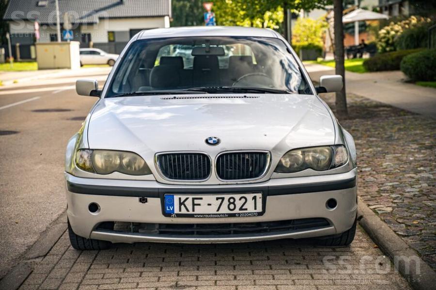 Pelēks BMW 320 2002 Rīga, ar dzinēja tilpumu 2.00 L un nobraukumu 0 tūkst. km par 1590 €, foto 3 vietnē AUTOMOTO.COM.LV