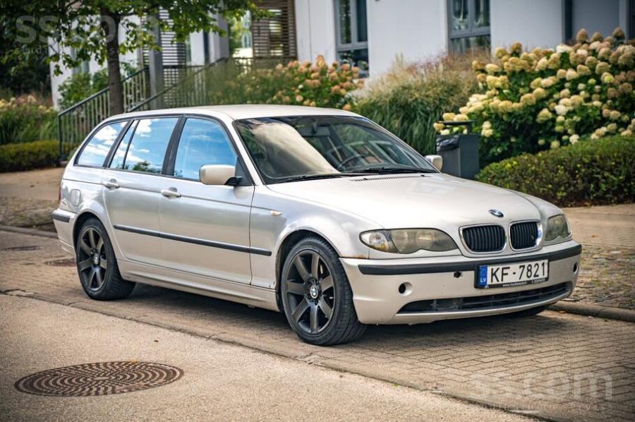 Pelēks BMW 320 2002 Rīga, ar dzinēja tilpumu 2.00 L un nobraukumu 0 tūkst. km par 1590 €, foto 4 vietnē AUTOMOTO.COM.LV