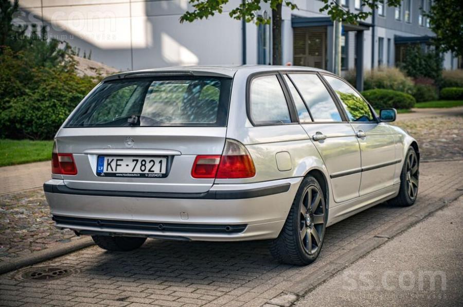 Pelēks BMW 320 2002 Rīga, ar dzinēja tilpumu 2.00 L un nobraukumu 0 tūkst. km par 1590 €, foto 5 vietnē AUTOMOTO.COM.LV