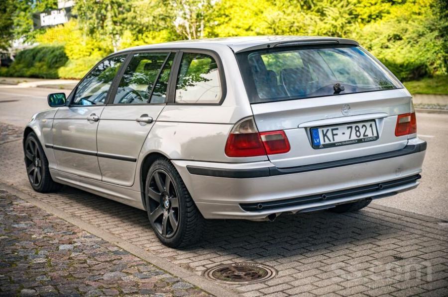 Pelēks BMW 320 2002 Rīga, ar dzinēja tilpumu 2.00 L un nobraukumu 0 tūkst. km par 1590 €, foto 7 vietnē AUTOMOTO.COM.LV