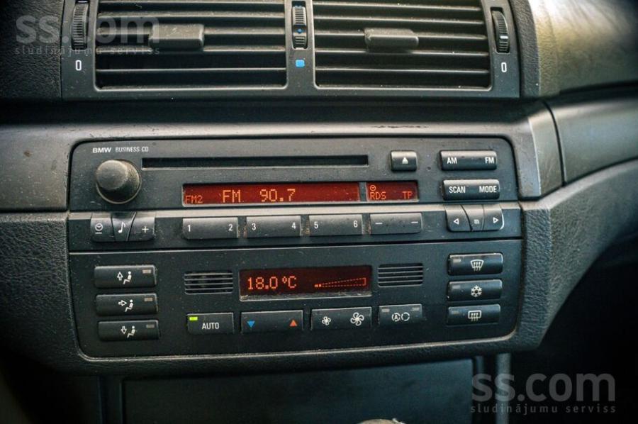 Pelēks BMW 320 2002 Rīga, ar dzinēja tilpumu 2.00 L un nobraukumu 0 tūkst. km par 1590 €, foto 12 vietnē AUTOMOTO.COM.LV