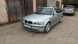 Grey BMW 320 2002 in Ogre, with an engine capacity of 2.00 L and mileage of 310 thousand km for 1750 €, photo  on AUTOMOTO.COM.LV