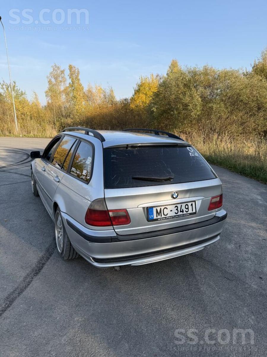 Pelēks BMW 320 2002 Rēzekne, ar dzinēja tilpumu 2.00 L un nobraukumu 403 tūkst. km par 2500 €, foto 6 vietnē AUTOMOTO.COM.LV