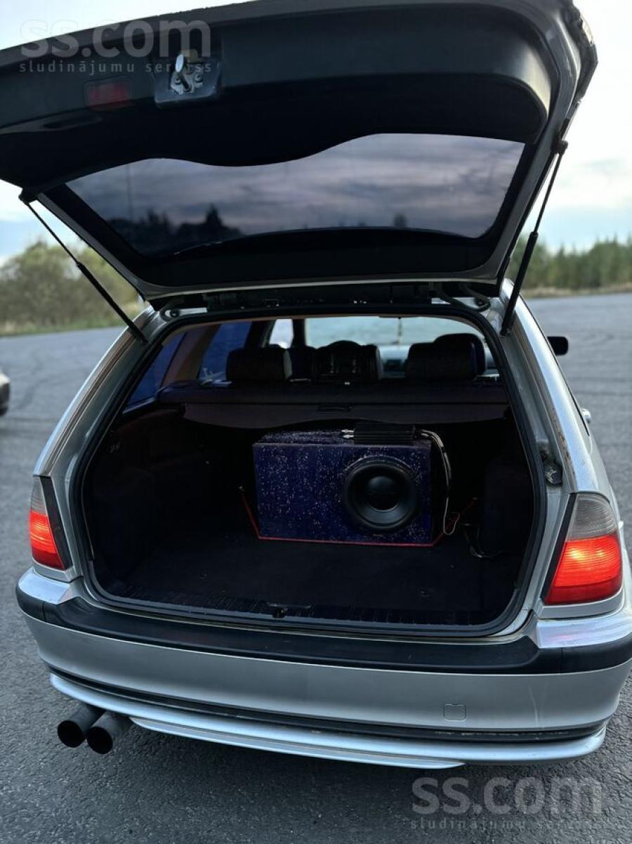Pelēks BMW 320 2002 Rēzekne, ar dzinēja tilpumu 2.00 L un nobraukumu 403 tūkst. km par 2500 €, foto 9 vietnē AUTOMOTO.COM.LV