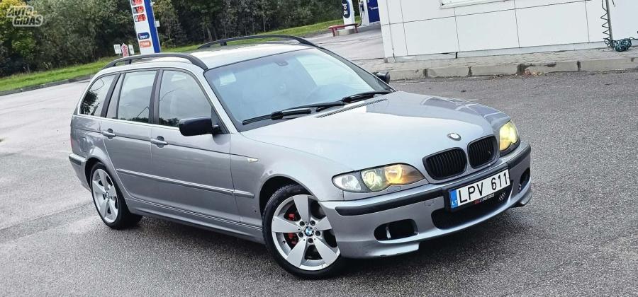 Pelēks BMW 320 2002 Kauņa, ar dzinēja tilpumu 2.00 L un nobraukumu 350 tūkst. km par 1990 €, foto 1 vietnē AUTOMOTO.COM.LV
