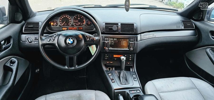 Pelēks BMW 320 2002 Kauņa, ar dzinēja tilpumu 2.00 L un nobraukumu 350 tūkst. km par 1990 €, foto 15 vietnē AUTOMOTO.COM.LV