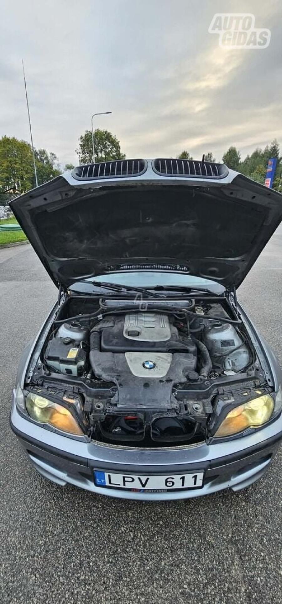 Pelēks BMW 320 2002 Kauņa, ar dzinēja tilpumu 2.00 L un nobraukumu 350 tūkst. km par 1990 €, foto 16 vietnē AUTOMOTO.COM.LV