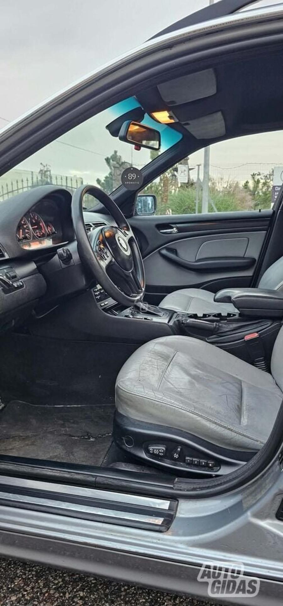 Pelēks BMW 320 2002 Kauņa, ar dzinēja tilpumu 2.00 L un nobraukumu 350 tūkst. km par 1990 €, foto 17 vietnē AUTOMOTO.COM.LV