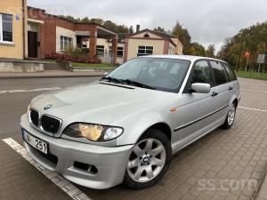 Серый БМВ 320 2002 в Бауска, объемом двигателя 2.00 л и пробегом 366 тыс. км за 1690 €, фото  на AUTOMOTO.COM.LV