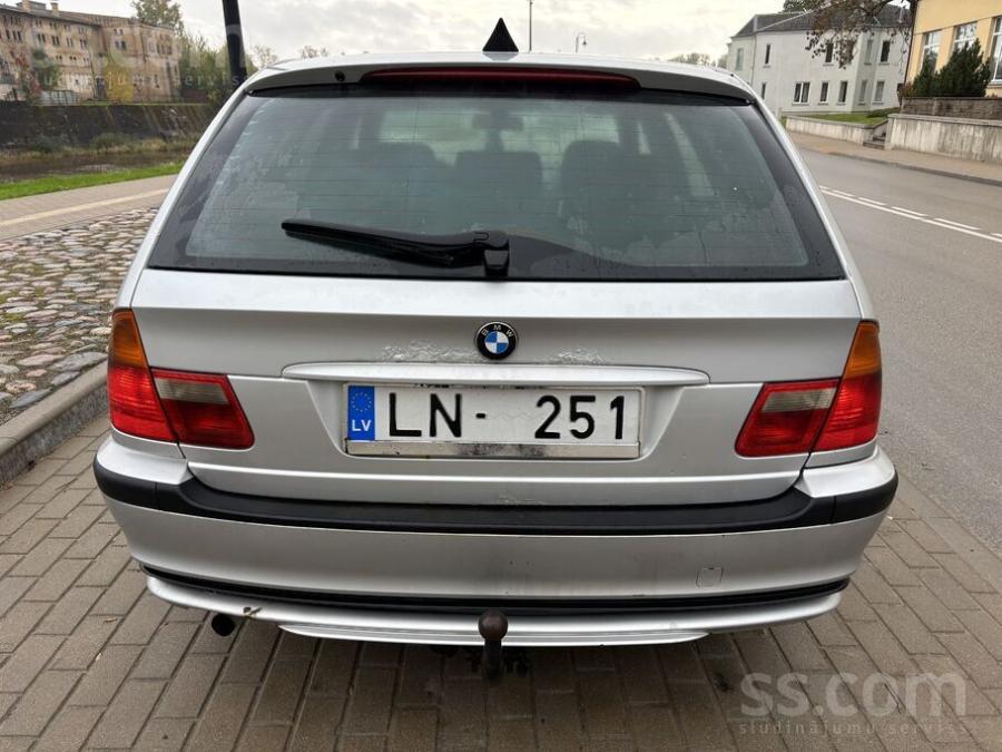 Серый БМВ 320 2002 в Бауска, объемом двигателя 2.00 л и пробегом 366 тыс. км за 1690 €, фото 5 на AUTOMOTO.COM.LV