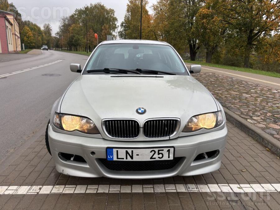 Серый БМВ 320 2002 в Бауска, объемом двигателя 2.00 л и пробегом 366 тыс. км за 1690 €, фото 9 на AUTOMOTO.COM.LV