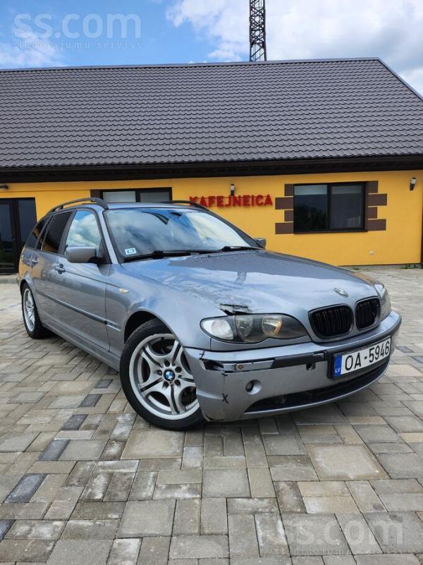 Pelēks BMW 320 2003 Rēzekne, ar dzinēja tilpumu 2.00 L un nobraukumu 360 tūkst. km par 900 €, foto 2 vietnē AUTOMOTO.COM.LV