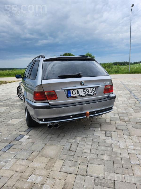 Pelēks BMW 320 2003 Rēzekne, ar dzinēja tilpumu 2.00 L un nobraukumu 360 tūkst. km par 900 €, foto 4 vietnē AUTOMOTO.COM.LV