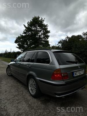 Grey BMW 320 2003 in Riga, with an engine capacity of 2.00 L and mileage of 335 thousand km for 3000 €, photo 3 on AUTOMOTO.COM.LV