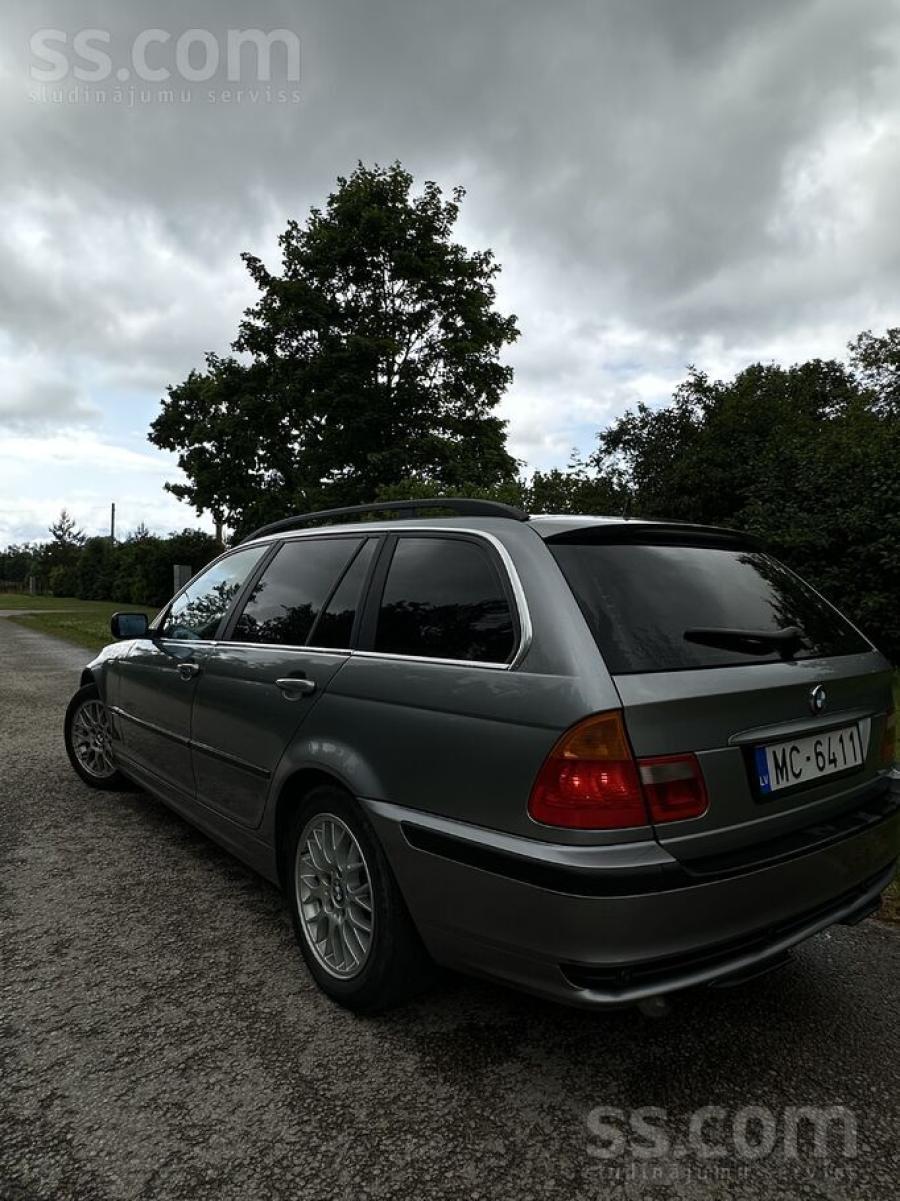 Grey BMW 320 2003 in Riga, with an engine capacity of 2.00 L and mileage of 335 thousand km for 3000 €, photo 3 on AUTOMOTO.COM.LV